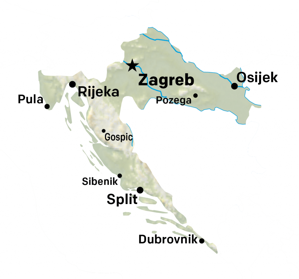 Croatia Tours - Book Croatia Group Tours Online | Bunnik Tours